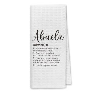 dibor abuela definition kitchen towels dish towels dishcloth,abuela grandma appreciation decorative absorbent drying cloth hand towels tea towels for bathroom kitchen,grandma