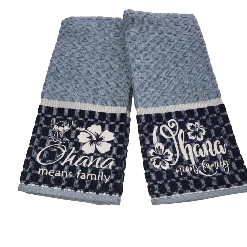 Lilo and Stitc* Kitchen Towels/Ohana Lilo and Stitc* Bathroom Towels