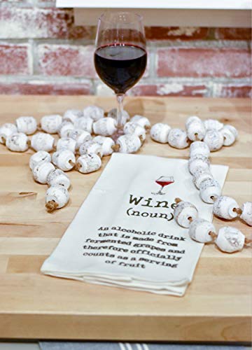 Mud Pie Wine Hand Dish Towel, Wine Definition