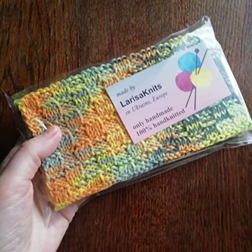 Reusable Dish Cloths Set 3 Cotton Colorful Bright Kitchen Washcloths Natural Very Absorbent Clean Flap Ecology Rags