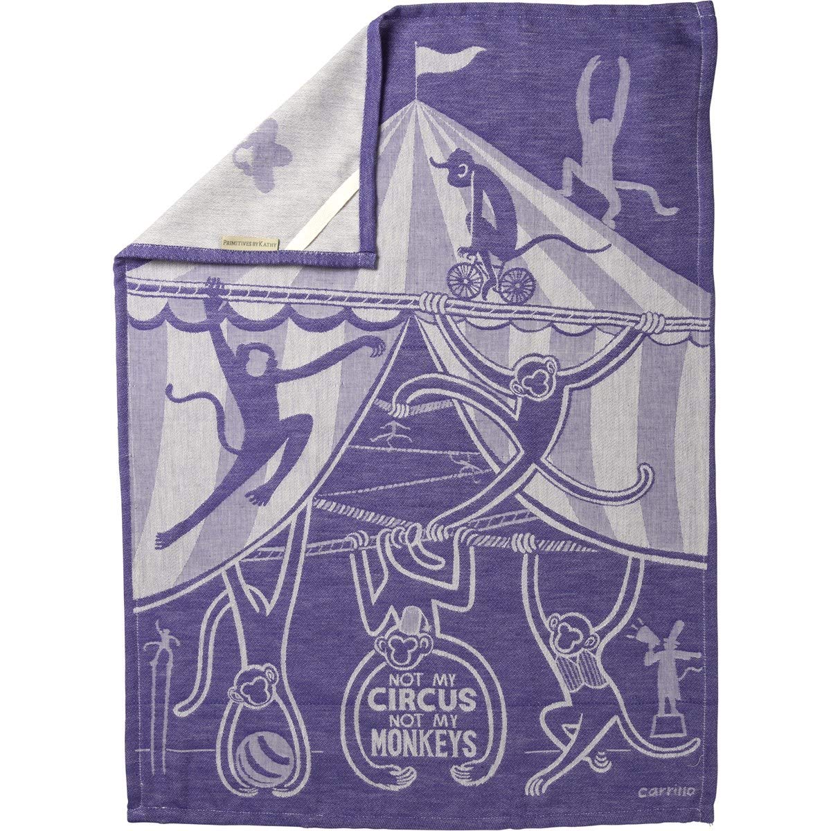 Kitchen Towel - Not My Circus Not My Monkeys