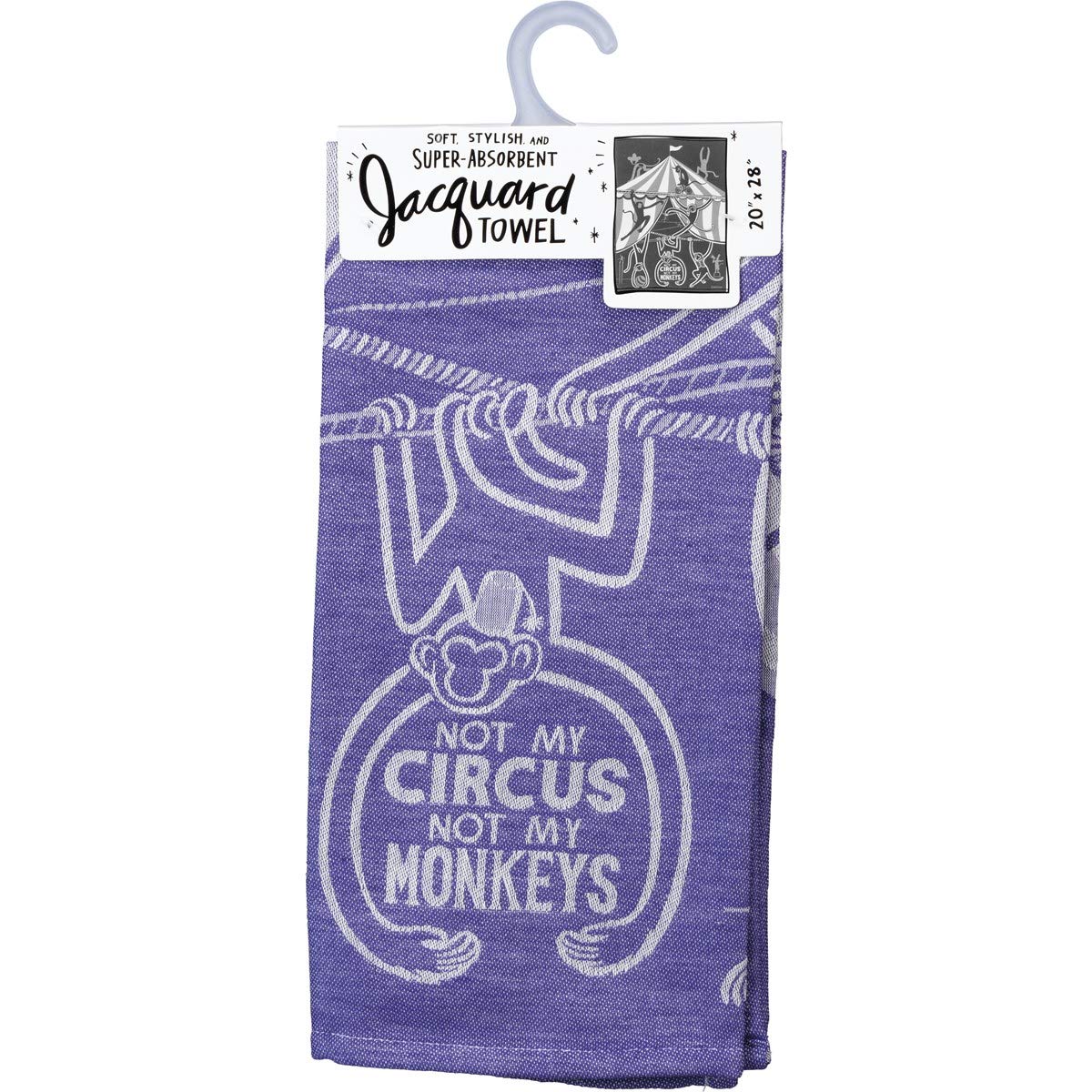 Kitchen Towel - Not My Circus Not My Monkeys