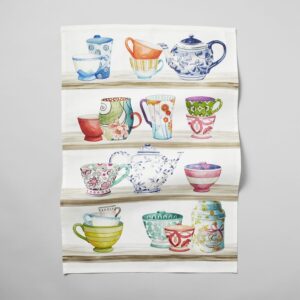 Sur La Table Tea Time Kitchen Towel, Multi