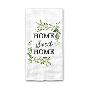 CANARY ROAD Home Sweet Home Dish Towel | Housewarming Present | New Homeowner Gift | Housewarming Towel | New Home Owner Present