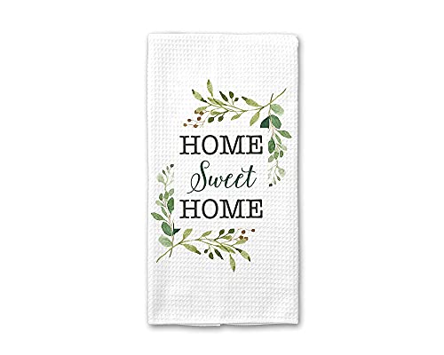 CANARY ROAD Home Sweet Home Dish Towel | Housewarming Present | New Homeowner Gift | Housewarming Towel | New Home Owner Present