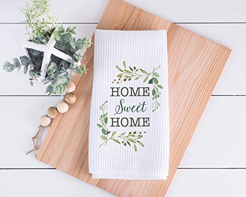 CANARY ROAD Home Sweet Home Dish Towel | Housewarming Present | New Homeowner Gift | Housewarming Towel | New Home Owner Present