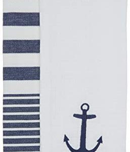 DEI Anchor Dish Towel, 18" x 28", Mulitcolor