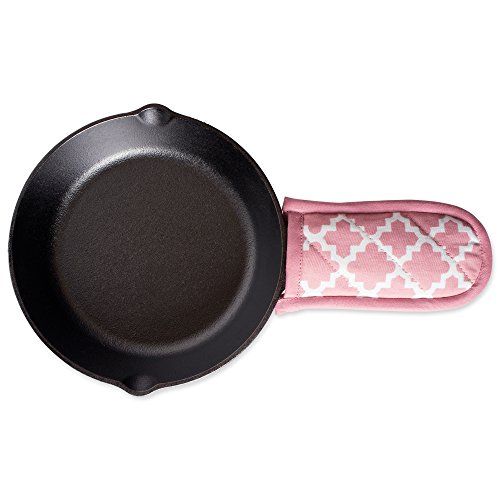 DII Lattice Basics Collection Kitchen Essentials, Pan Handle Set, Rose Pink, 3, Piece