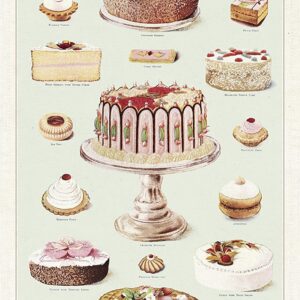 La Patisserie Tea Towel