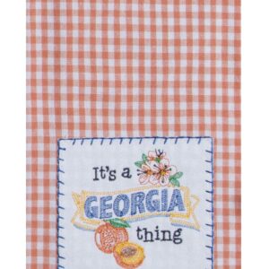 Kay Dee Designs 2 Piece Home State of Georgia Embroidered Kitchen Towel Bundle