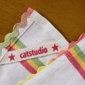 Catstudio San Diego Dish Towel - U.S. City Souvenir Kitchen and Hand Towel with Original Artwork - Perfect Tea Towel for California Lovers, Travel Souvenir