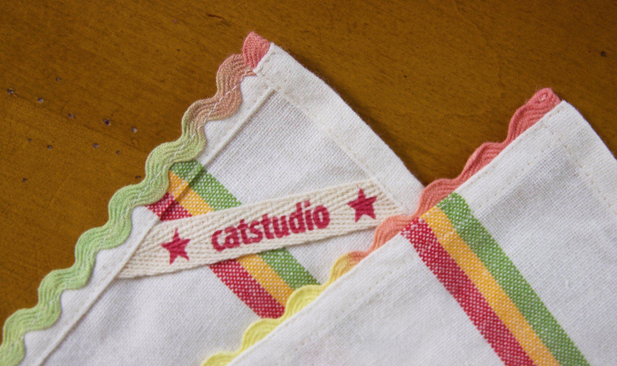 Catstudio San Diego Dish Towel - U.S. City Souvenir Kitchen and Hand Towel with Original Artwork - Perfect Tea Towel for California Lovers, Travel Souvenir