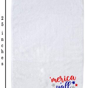 Memorial Day 4th of July Summer Home Decor Decorative Kitchen and Bath Hand Towels | American Flag | Spring Fall Accents | Red White and Blue Towel Home Holiday USA Decorations