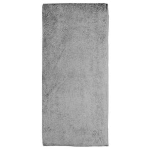 mu kitchen 16" x 24" microfiber dish towel, nickel