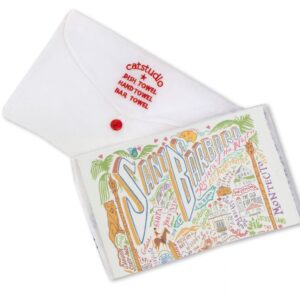 Catstudio Santa Barbara Dish & Hand Towel | Great for Kitchen, Bar, & Bathroom