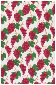 now designs grapes cotton dishtowel small