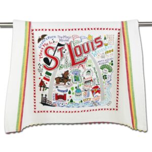 catstudio st. louis dish & hand towel | great for kitchen, bar, & bathroom