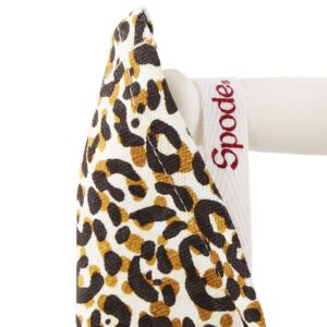 Spode Creatures of Curiosity Leopard Tea Towel | Cotton Dish Towel | Highly Absorbent | Quick Drying | Multi-Purpose Absorbent Kitchen Towel | Leopard Print (1 Pack)