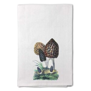 style in print custom decor flour kitchen towels mushroom vintage look l food & beverage vegetables food & beverage vegetables cleaning supplies dish towels design only