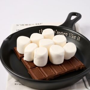 Mud Pie, Black, S'More Set, 11.75" x 8" | spoon 5.5" 26" x 16.5", skillet 11 3/4" x 8" | towel 26" x 16 1/2"