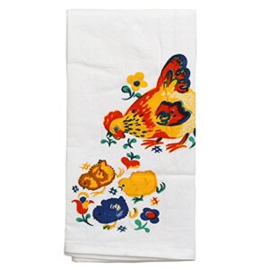 mama hen 50s style kitchen dish towel