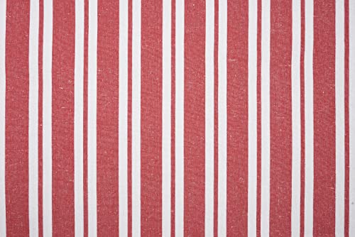 Lushomes Stripes Kitchen Towels, Set of 12, Cotton Super Soft and Absorbent Dish Towels for Kitchen Decoratives, Baking and Crafting, 16X28 Inch, Beige/Red/Grey/Blue