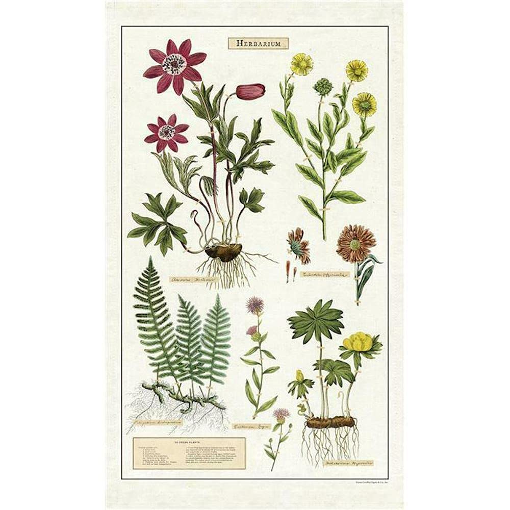 Herbarium Tea Towel