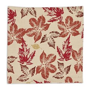 DII Rustic Autumn Leaves Kitchen Collection Thanksgiving & Fall Table Décor, Napkin Set, 20x20, 6 Piece