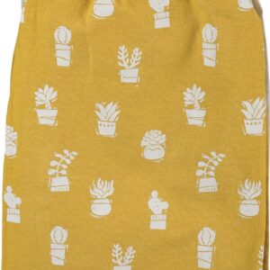 Primitives by Kathy Kitchen Dish Towel Set, Be Your Own Kind Of Beautiful, Cactus-Patterned Towels, 28" Square Dishtowels