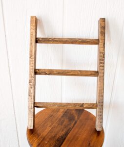 mini flour sack towel ladder