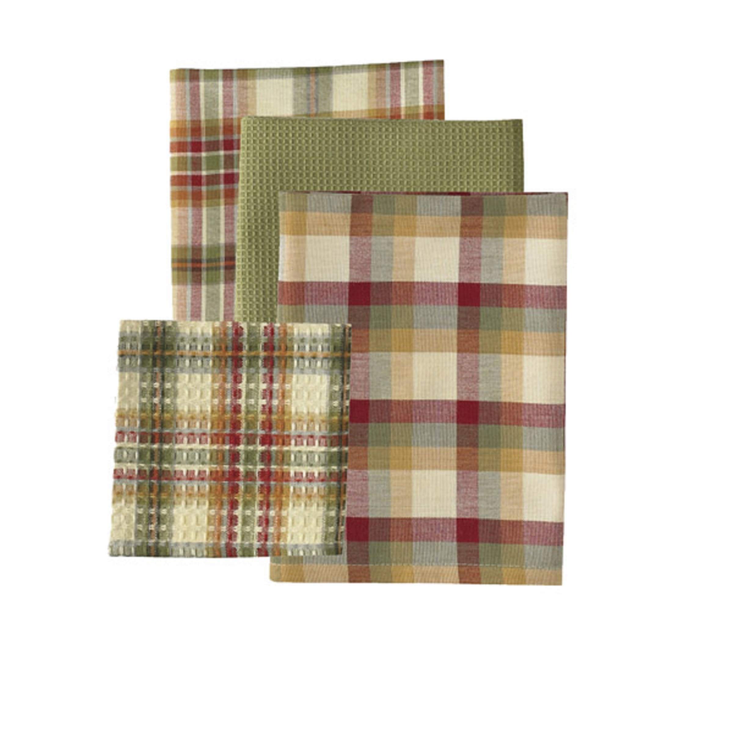 Park Designs Lemon Pepper Set 3 Dishtowel, 1 Dishcloth