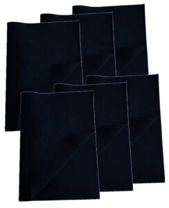 the original quality german shammy wholesaler since 1983, 6 midnight black xl 20x28 inch, authentic 260 gram chamois cloths, super absorbent chamois towels for car, pet, kitchen, bonus kitchen shammy!