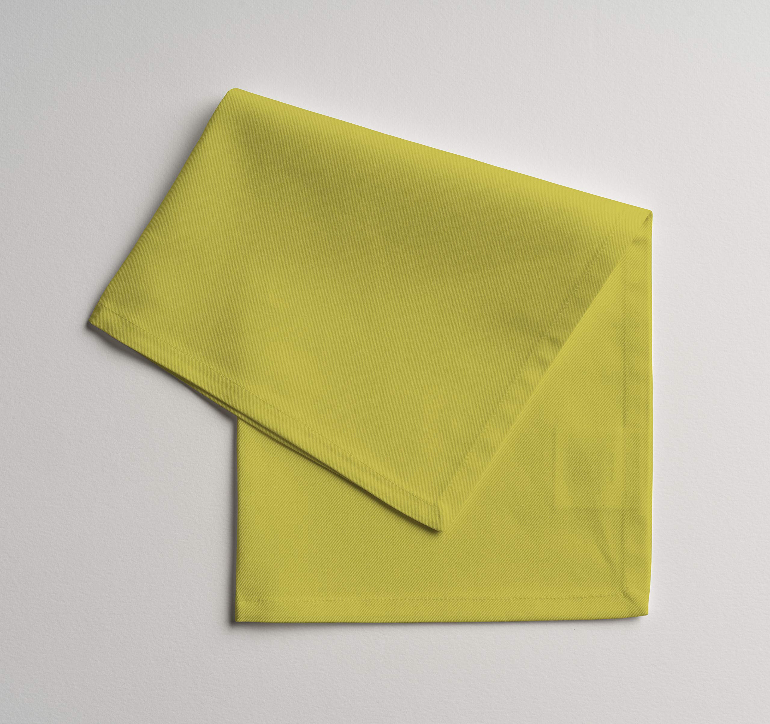 Cloth Napkins Pack of 6 |100% Cotton Calicot Dinner Napkins 16x16 Inches|Table Dinner Napkins for Hotel, Lunch, Restaurant, Weddings, Event and Parties|Spring, Easter Decor Dinner Napkins(Green)