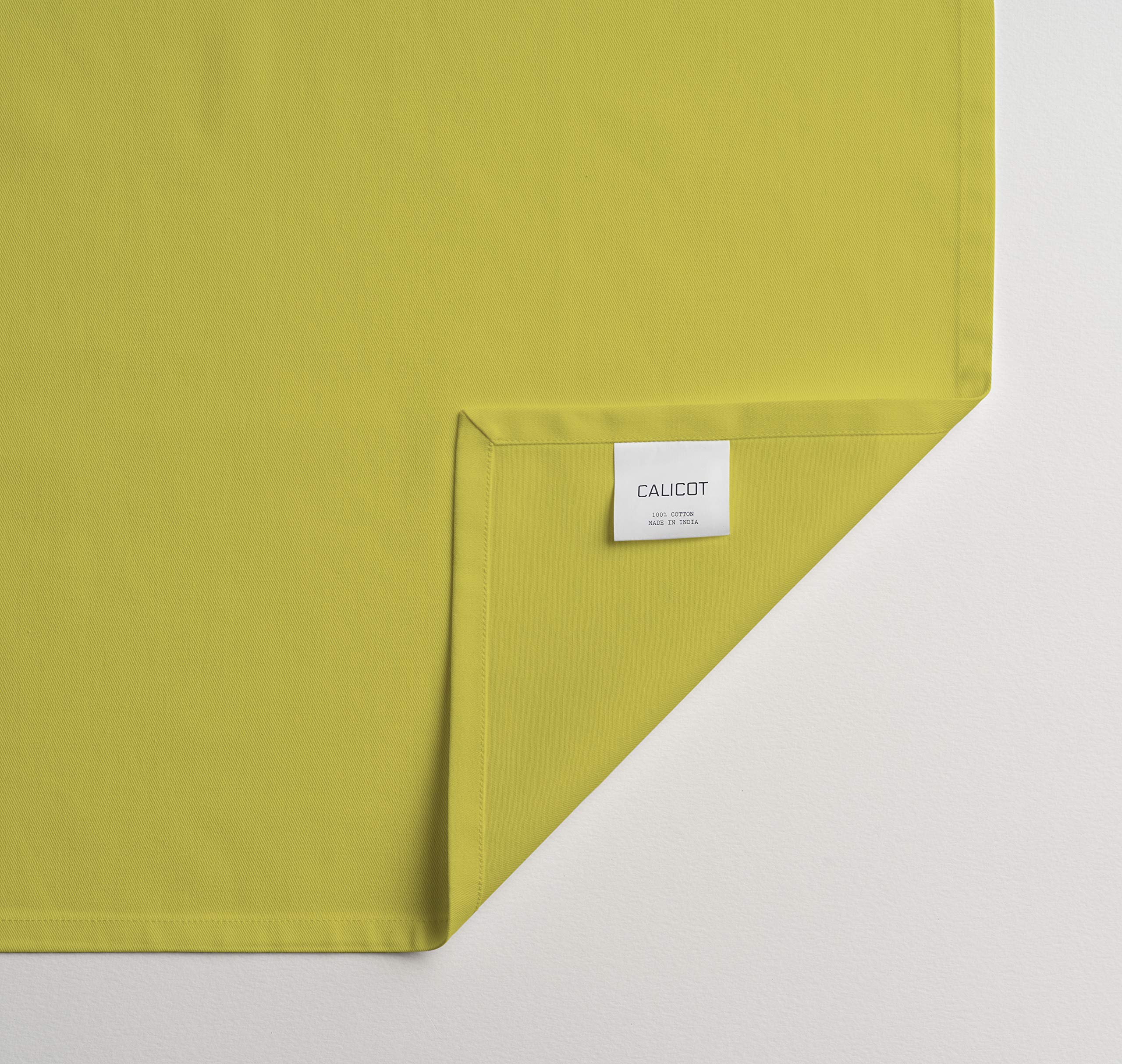 Cloth Napkins Pack of 6 |100% Cotton Calicot Dinner Napkins 16x16 Inches|Table Dinner Napkins for Hotel, Lunch, Restaurant, Weddings, Event and Parties|Spring, Easter Decor Dinner Napkins(Green)