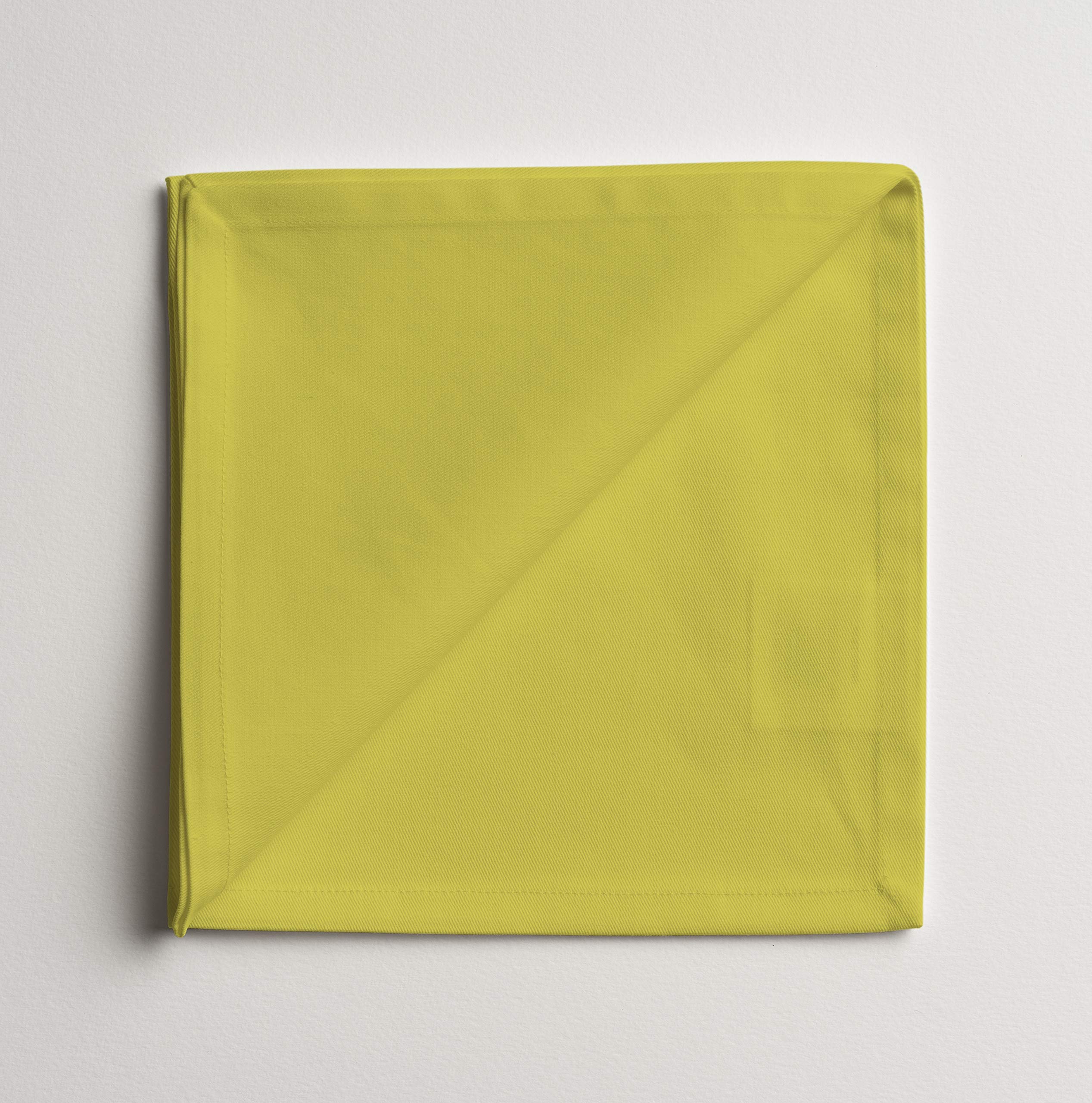 Cloth Napkins Pack of 6 |100% Cotton Calicot Dinner Napkins 16x16 Inches|Table Dinner Napkins for Hotel, Lunch, Restaurant, Weddings, Event and Parties|Spring, Easter Decor Dinner Napkins(Green)