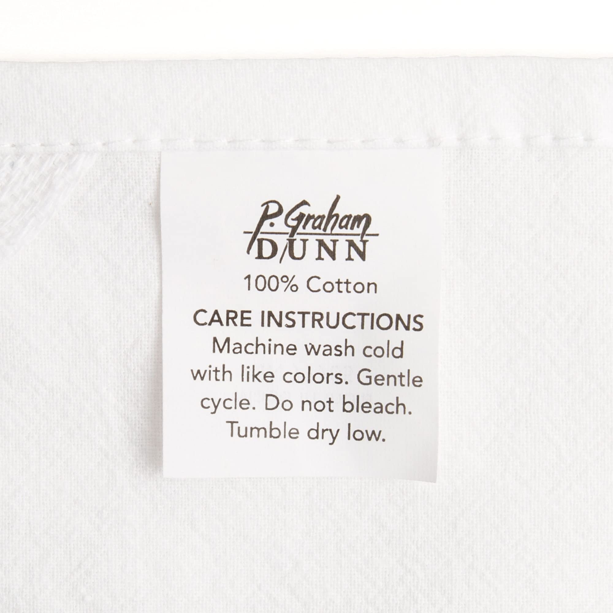 P. Graham Dunn Bake The World A Better Place Classic White 28 x 16 Cotton Fabric Dish Tea Towel