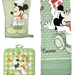 Disney Mickey Chef de Cuisine Kitchen Towel Set