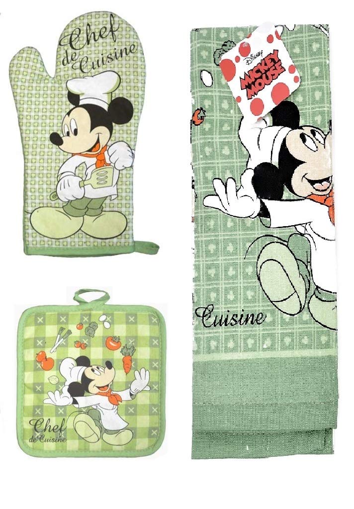 Disney Mickey Chef de Cuisine Kitchen Towel Set