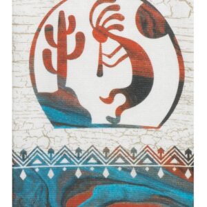 Kay Dee Designs 2 Piece Southwest Vistas Kokopelli And Gecko Kitchen Bundle, 2 Dual Purpose Towels