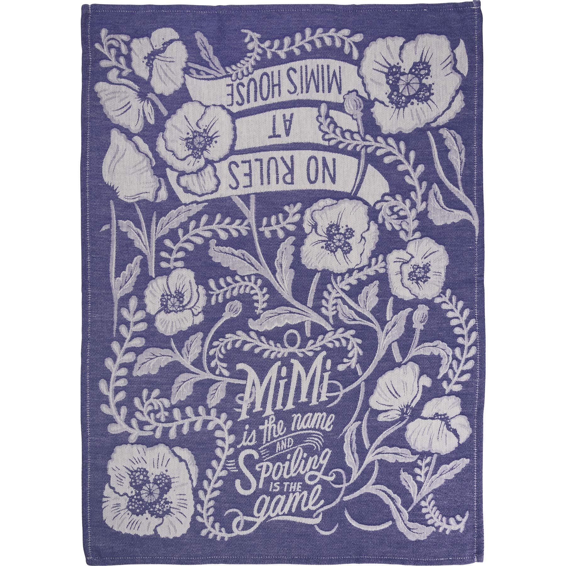 Primitives by Kathy 109592 Mimi is The Name Dish Towel, 28-Inch Height, Cotton