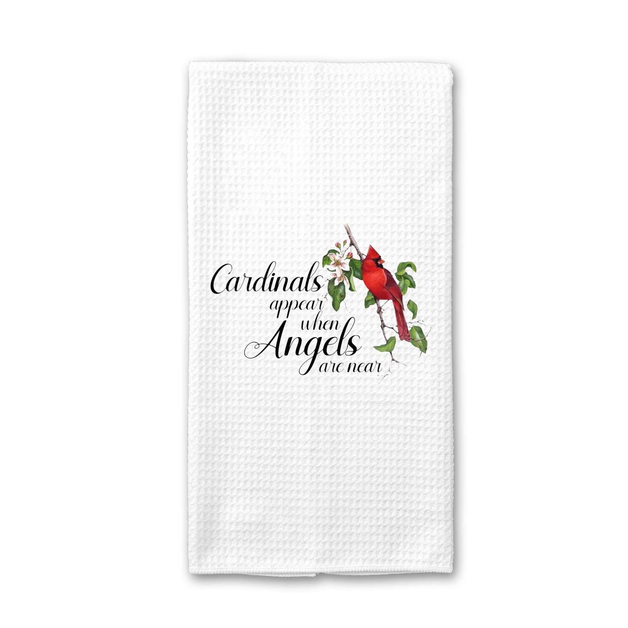 Home Bar, Dish Towels, Kitchen Towel, Tea Towels, Bar Towel, Bourbon, Funny Bar Towel, Bourbon Bar, Bar, House Bar, Funny Dish Towel, Cardinals Appear When Angels are Near Kitchen Towel