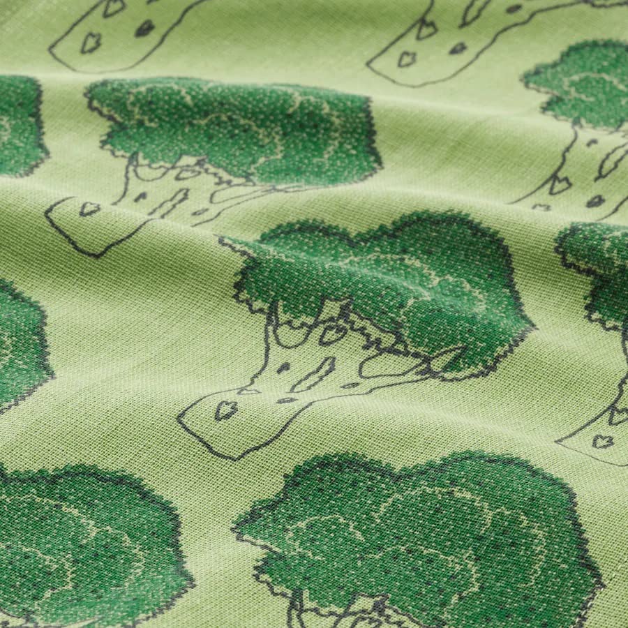 TORVFLY Dish Towel, Patterned/Green, 12x16