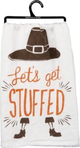 primitives by kathy let's get stuffed home décor kitchen towel