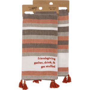 kitchen towel - friendsgiving gather & get stuffed