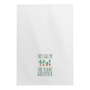 Funny Gardening Gifts They Call Me The Plant Whisperer Plant Gifts Cacti Decor Kitchen Dish Towel