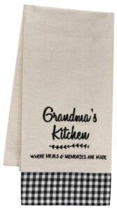 hearthside collection decorative kitchen towel grandma's kitchen where meals and memories are made