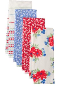 the pioneer woman classic charm kitchen towel set 4pk