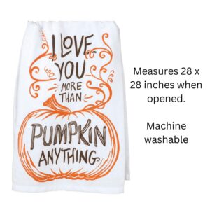 Thanksgiving Pumpkin Spice Kitchen Towel Fall Autumn Home Decor, Set of 2, Kitchen Decorations