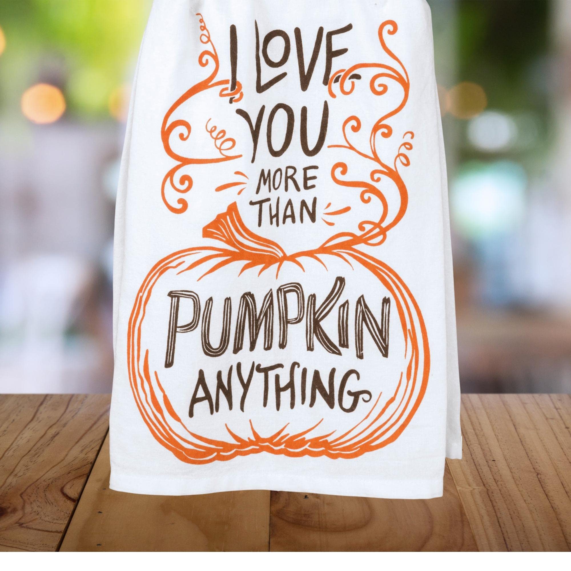 Thanksgiving Pumpkin Spice Kitchen Towel Fall Autumn Home Decor, Set of 2, Kitchen Decorations