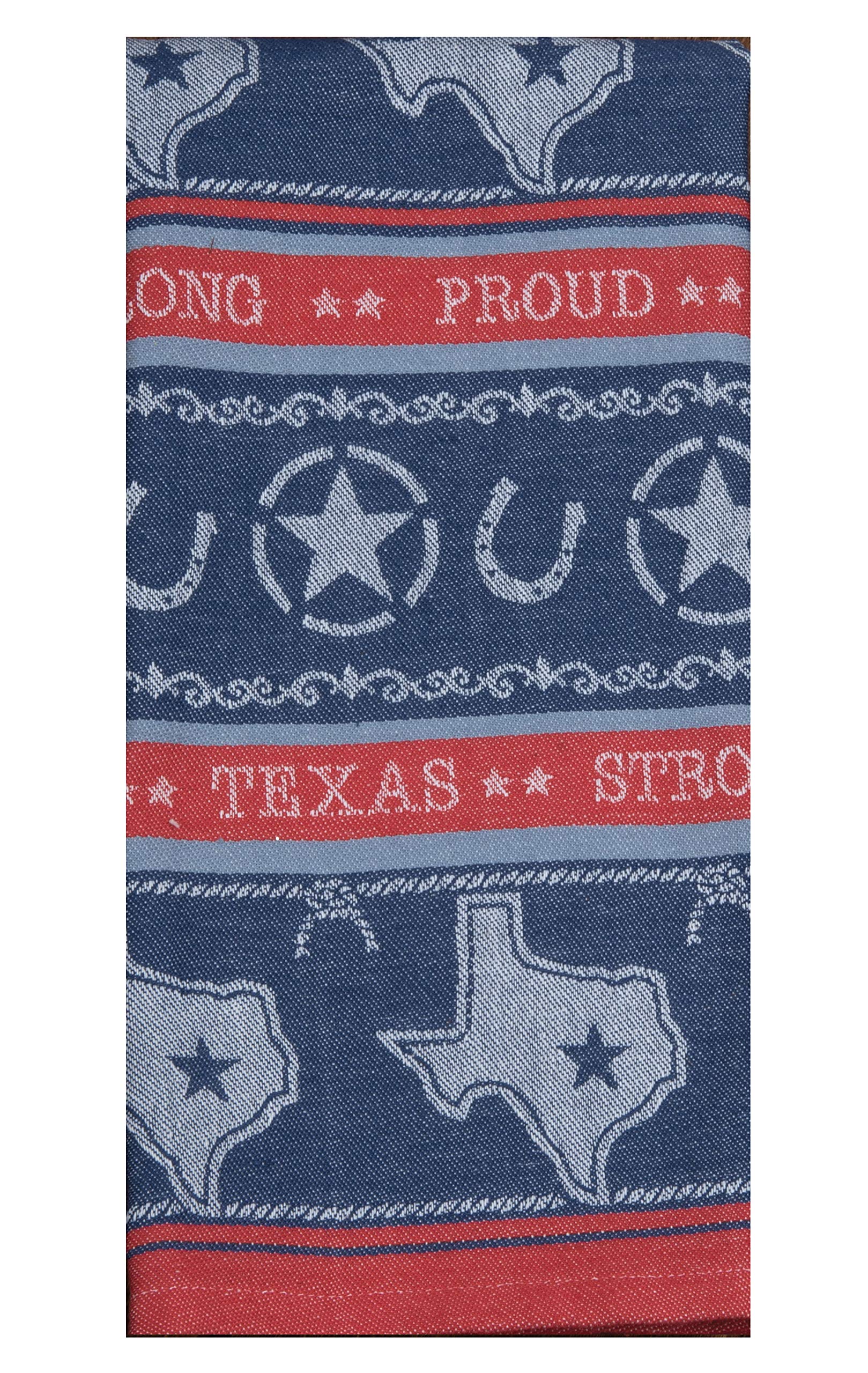 Kay Dee Designs Texas Pride Jacquard Tea Kitchen Towel, 18" x 28", Various